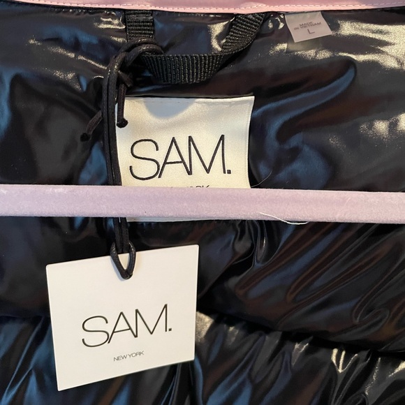 SAM. | Jackets & Coats | Sam Nyc Andi Down Puffer Jacket Fiji Pink ...